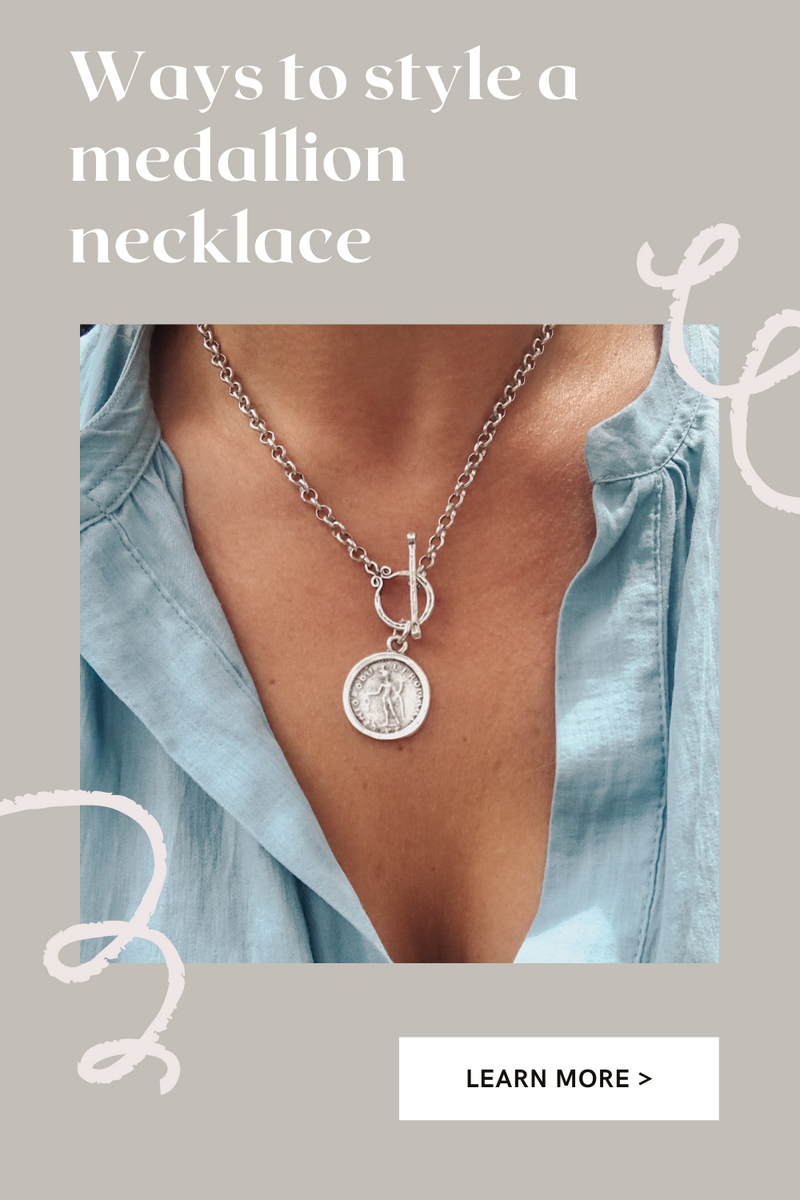 Ways to Style a Medallion Necklace – Scraffs